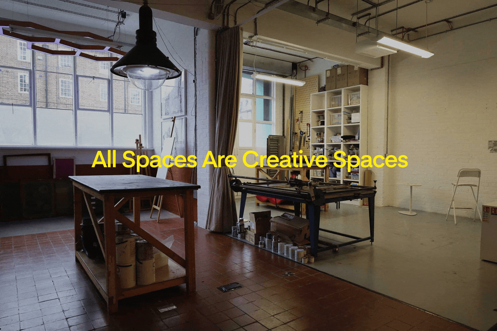 All Spaces Are Creative Spaces: Artist Residency Programme